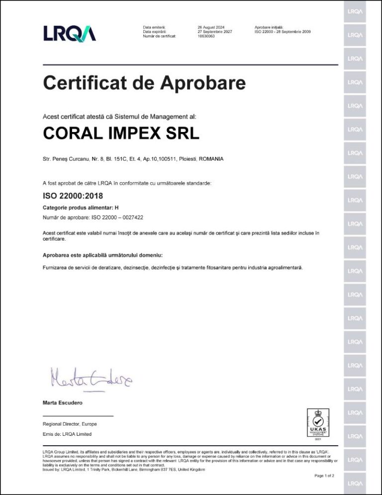 Tratamente Fitosanitare | Coral Impex - din 1993 | Lider